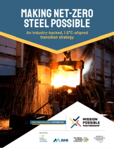 Making Net-Zero Steel Possible - Energy Transitions Commission