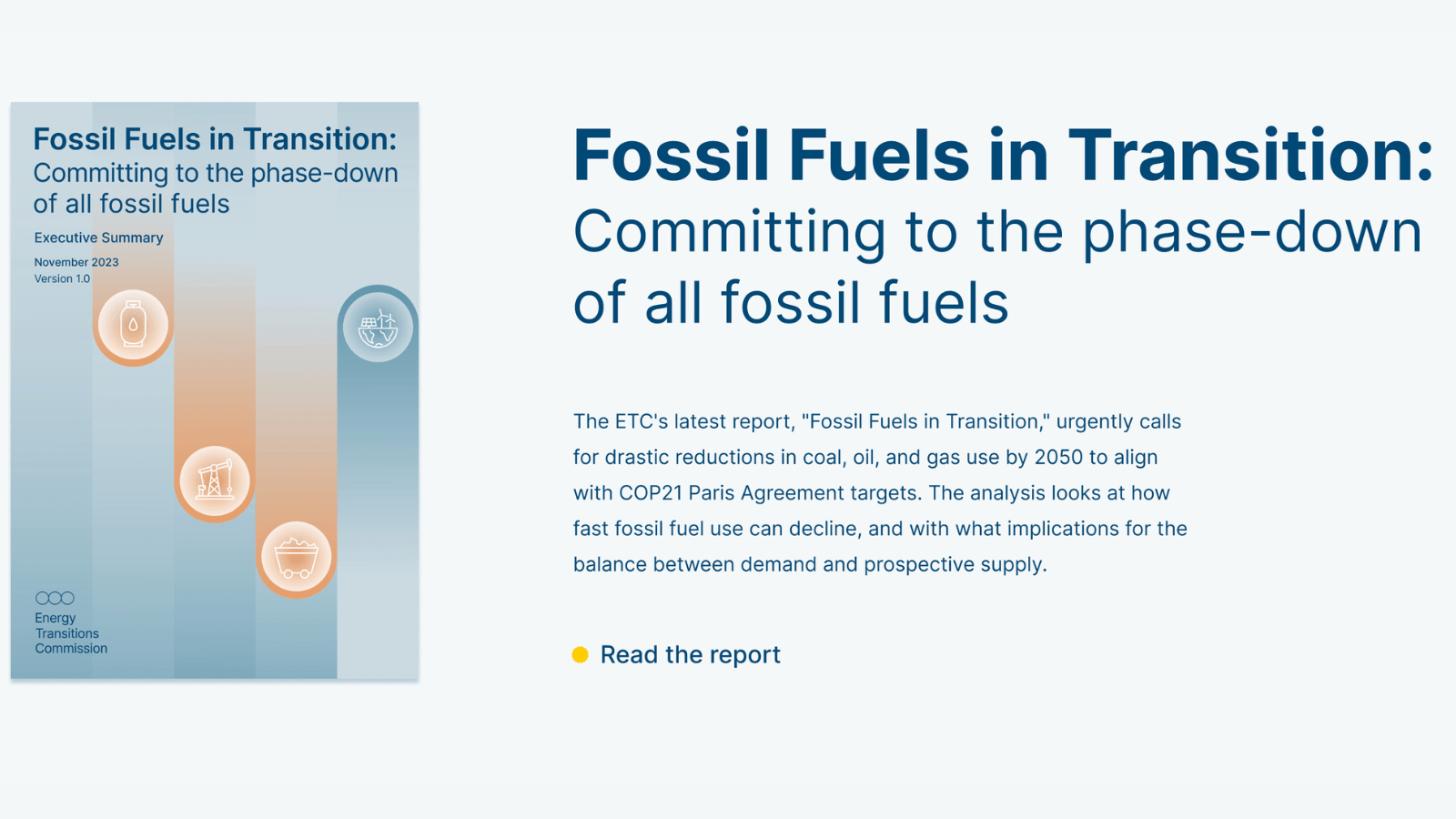 New Etc Report Fossil Fuels In Transition