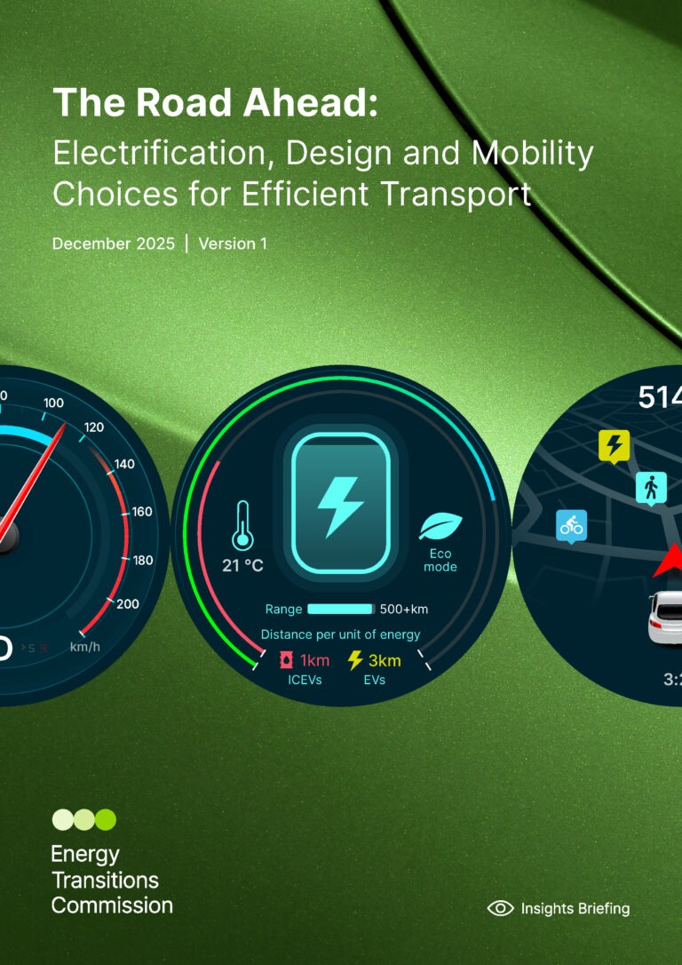 The Road ahead: electrification, design and mobility for efficient ...